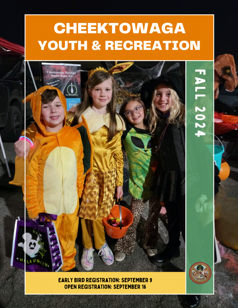 Youth & Recreational Services – Town of Cheektowaga